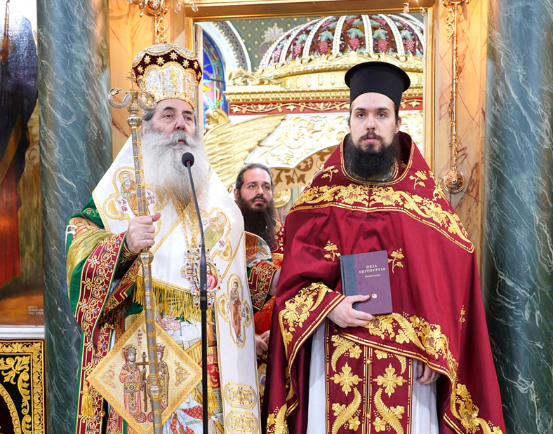 Εις Πρεσβύτερον Χειροτονία στον Μητροπολιτικό Ι.Ναό Αγ.Κωνσταντίνου και ...