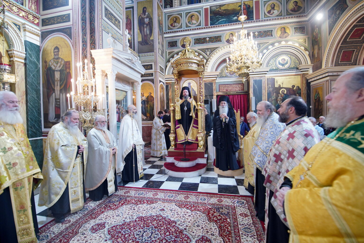 Ο Σεβασμιώτατος Μητροπολίτης Αιτωλίας και Ακαρνανίας κ.Δαμασκηνός στον ...